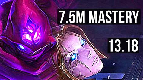 MALZAHAR Vs ORIANNA MID 7 5M Mastery 5 0 10 4400 Games Rank 8
