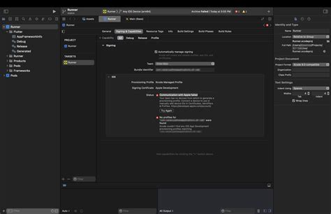 Flutter Xcode Fails During Build Stack Overflow
