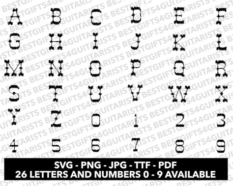 Distressed Old West Font SVG Distressed Font For Cricut Western Font
