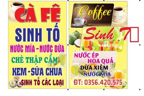 Top 50 mẫu bảng quảng cáo nước giải khát đẹp và ấn tượng nhất