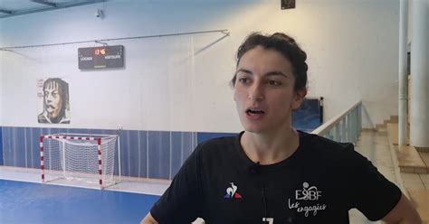 Vidéo Handball Alizee Frecon Demouge ESBF C est important de