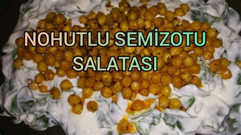 nohutlu semizotu salatası lYoğurtlu meze YouTube