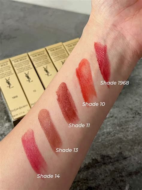 Swatch YSL Rouge Pur Couture The Bold Nudes Gallery Posted By Minou