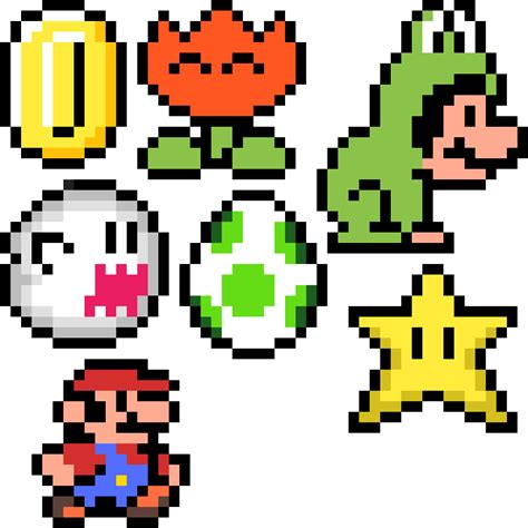 Mario Pixel Art