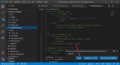 Visual Studio Code Python Cwikius