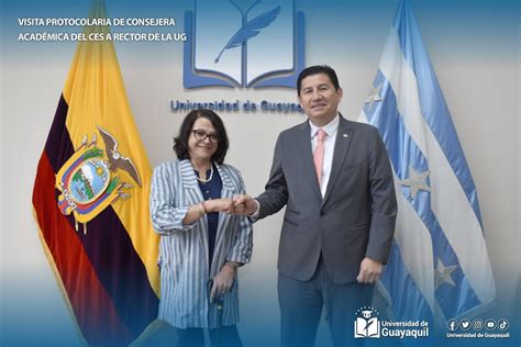 Univer De Guayaquil On Twitter Noticiasug El Dr Francisco Mor N
