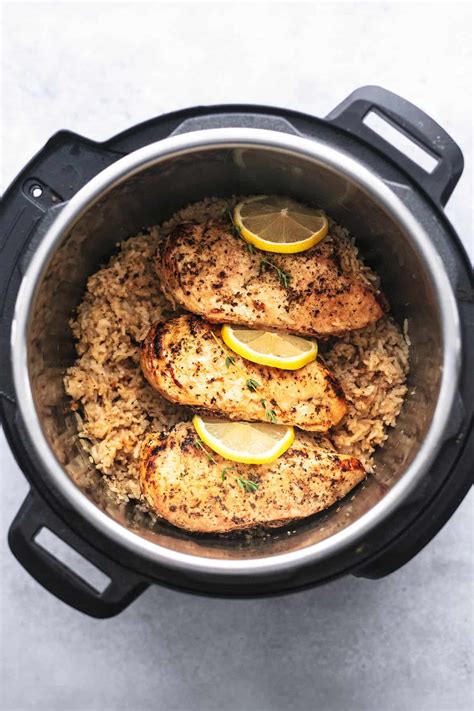 Instant Pot Chicken Breast And Rice Creme De La Crumb