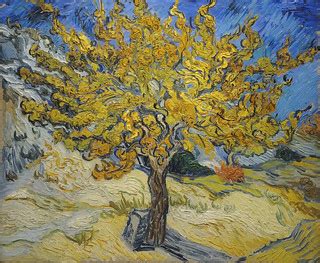Mulberry Tree By Vincent Van Gogh Oil On Canvas Flickr