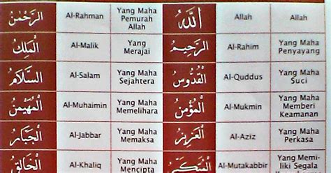 Nama Nama Allah Dan Maksudnya Maksud Dan Kelebihan Ya Zal Jalali Wal