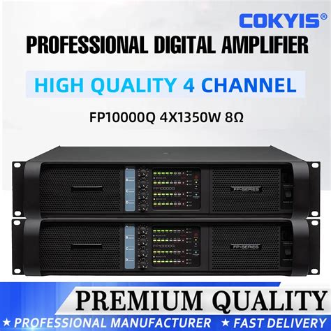 Channels Power Amplifier Switch Max Watts For Live Show