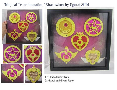 Sailor Moon Transformation Brooches By Cgurat On Deviantart