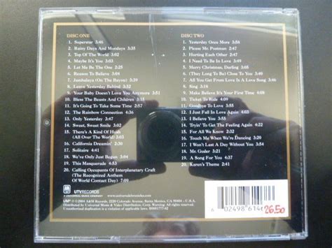 Carpenters Gold 35th Anniversary Edition 2 CD S Kaufen Auf Ricardo