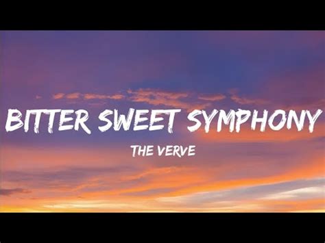 The Verve Bitter Sweet Symphony Tradução Legendado YouTube