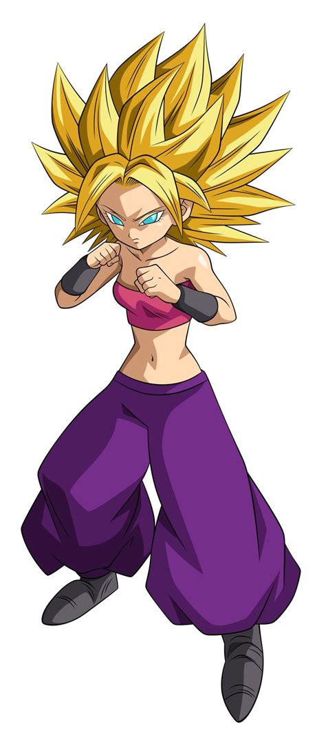 Caulifla Super Saiyajin Render By Ssjrose On Deviantart