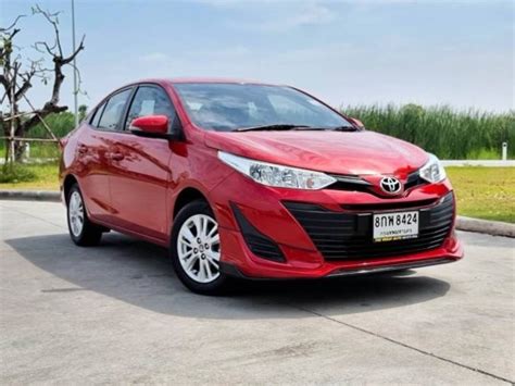 Toyota Yaris Ativ S Auto Red Mica
