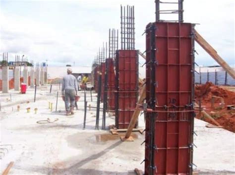 Armado Y Encofrado De Columnas De Madera Encofrados Org