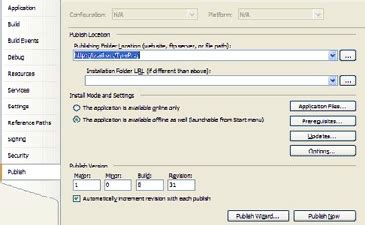 Deploying WPF Application With ClickOnce Deployment Techniques