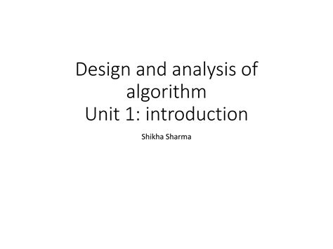 dsa complexity pptx what is complexity analysis what is the need for complexity analysis
