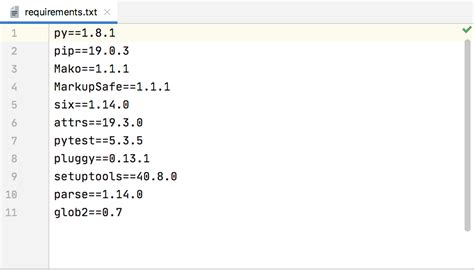 Use Requirements Txt Help PyCharm