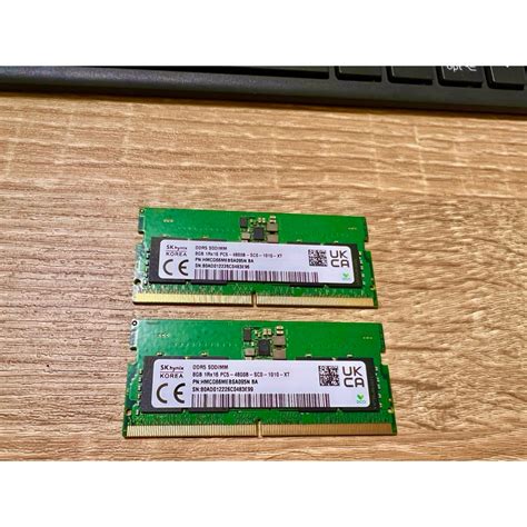Hynix 海力士 PC5 4800B DDR5 8G x2 16G 4800 蝦皮購物
