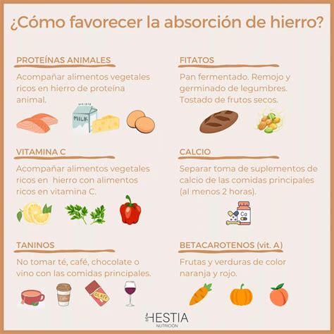Hierro en la alimentación Tienes los niveles adecuados