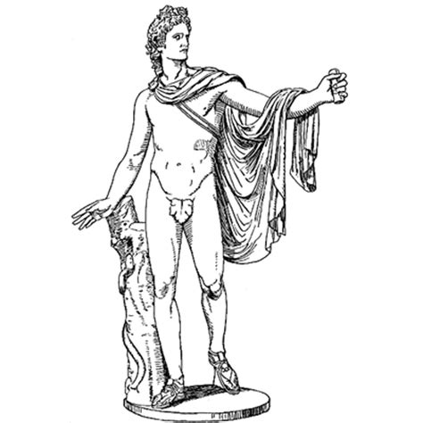 Statue D Apollon Clipart PNG Transparents StickPNG