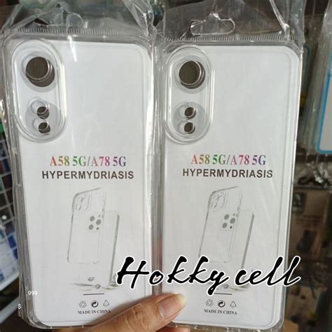 Jual Soft Case Clear Space Bening OPPO A58 5G A78 5G Casing Transparan