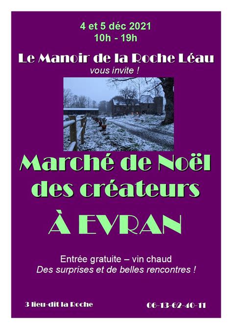 ATELIER Manoir de la Roche Léau