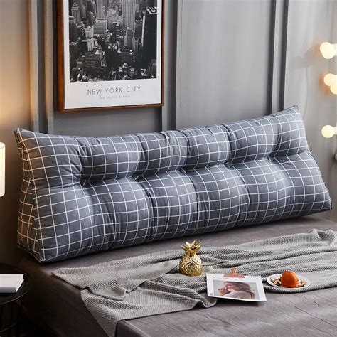 Travesseiro encosto grande de sofá cama almofada de cintura