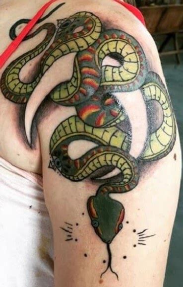 15 Cool Feminine Snake Tattoo Ideas PetPress