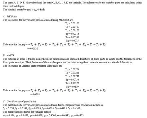 selection of optimum assembly gap tolerance for motor assembly