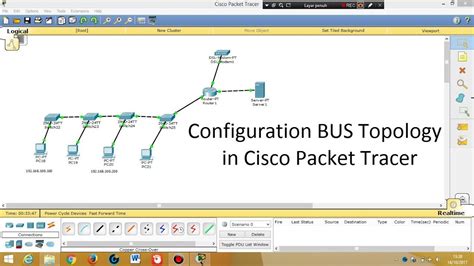 Configuration BUS Topology In Cisco Packet Tracer YouTube