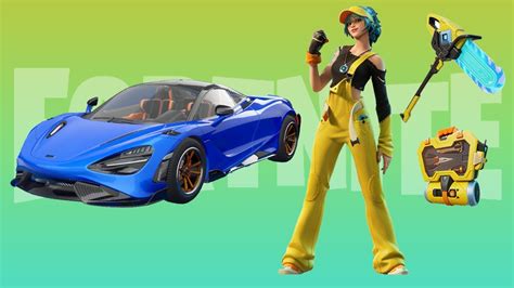 Nueva Skin COMETA Y Nuevo Lote McLaren 765LT En Fortnite