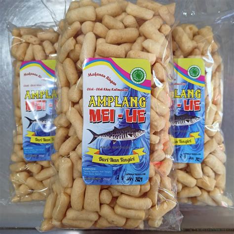 Jual Kerupuk Kuku Macan Amplang Cap Mei Lie Rasa Ikan Tenggiri
