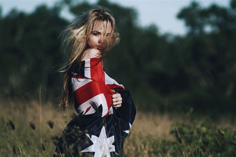 Fondos De Pantalla 3888x2592 Px Australia Campo Bandera Pelo En