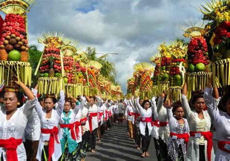 Celebrate Galungan Kuningan Festival In Bali