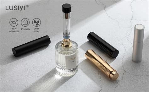 Amazon Lusiyi 5ML Refillable Perfume Atomizer Bottle For Travel