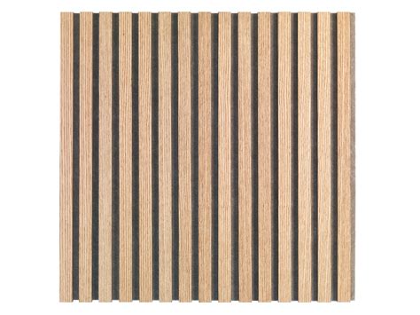 Panneau Mural Acoustique en Bois 60x60x2 2 cm Chêne Naturel A