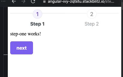 Css PrimeNG Steps How To Get The Current Step Highlighted Stack