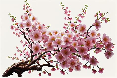 Jardines De Flores Naturales De Sakura O Flor De Cerezo Realistas