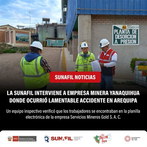 SUNAFIL PERÚ on Twitter NotaDePrensa La intendenta regional de