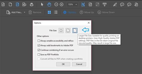 When Combine Files Into Single Pdf The Image Quali Adobe Community
