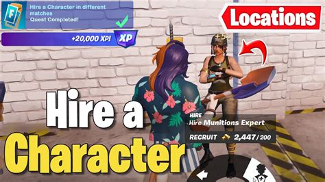 Hire Week 5 Quest Fortnite YouTube