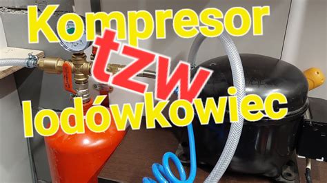 Kompresor z agregatu od lodówki Bastek recykling YouTube