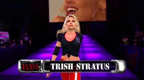 Trish Stratus Makes Her Entrance In Wwe 13 Official Youtube