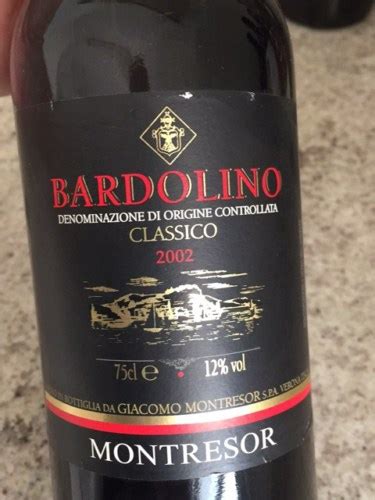 Montresor Bardolino Classico Vivino US