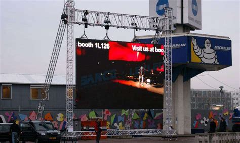 P3 91 P4 81 Outdoor Rental LED Display Rental Video Wall Lekled