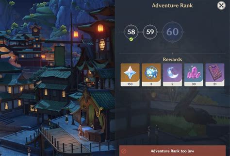 Genshin Impact Max Level Adventure Rank Guide WePC