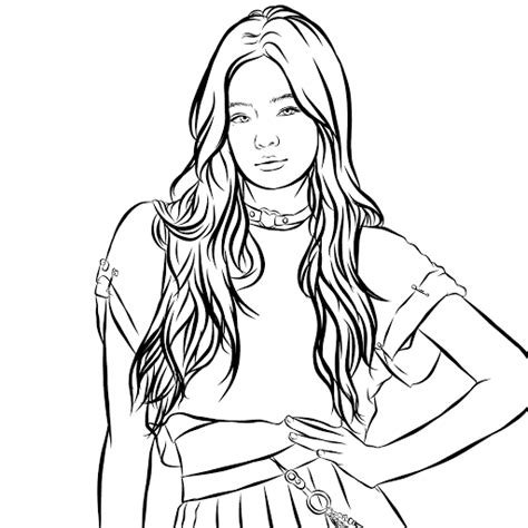 Chibi Jisoo BlackPink Coloring Pages BlackPink Coloring Pages