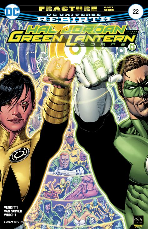 Read Online Hal Jordan And The Green Lantern Corps Comic Issue 22